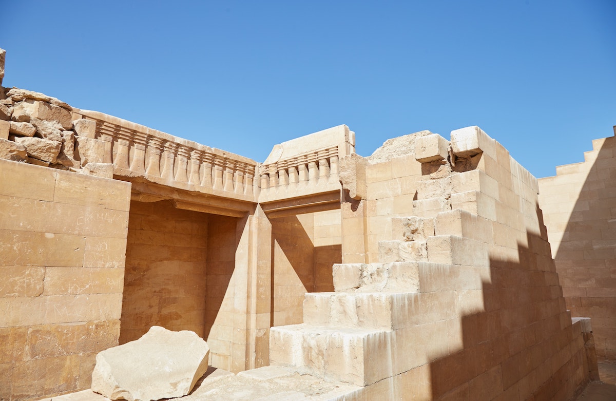 Stepped Pyramid Of Djoser Plan