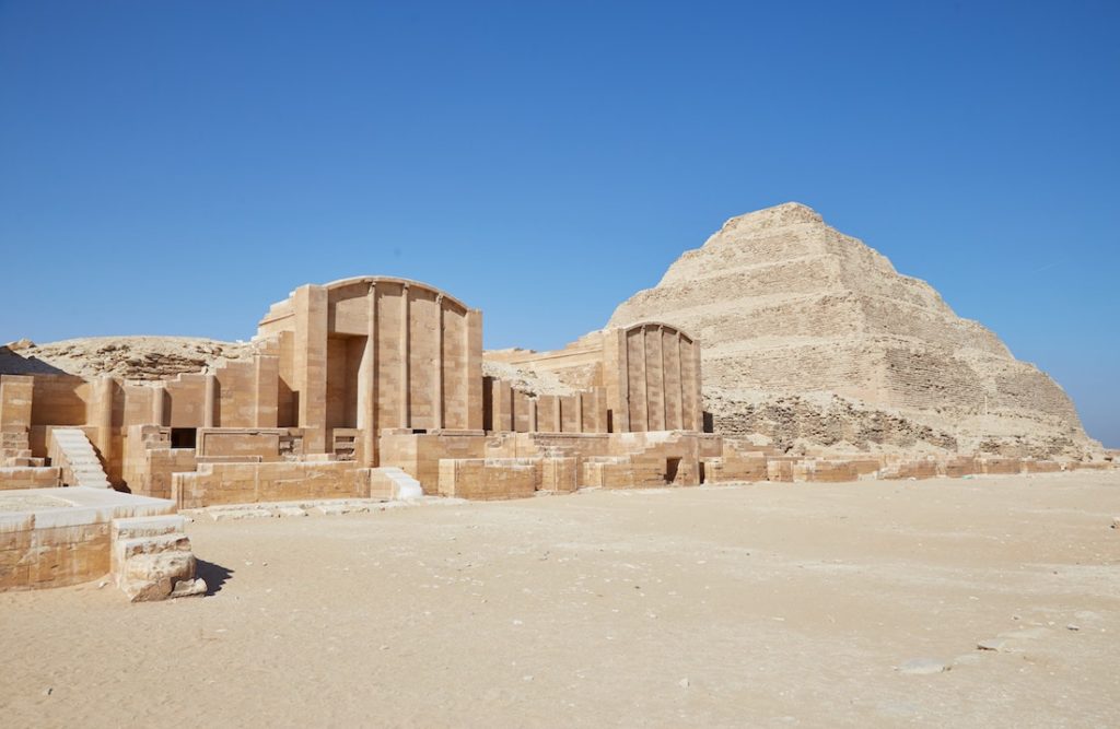 Step Pyramid And Funerary Complex Of King Djoser